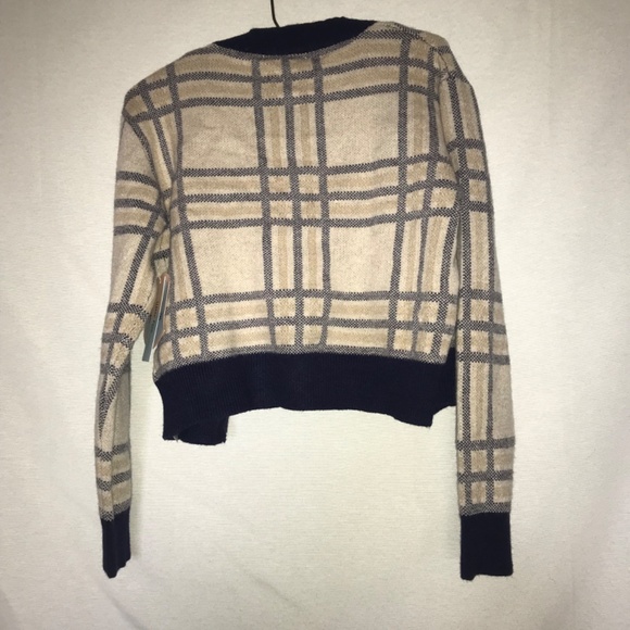 Witty Fox | Tops | Nwt Witty Fox Cropped Sweater Setsize Mediumblue And ...